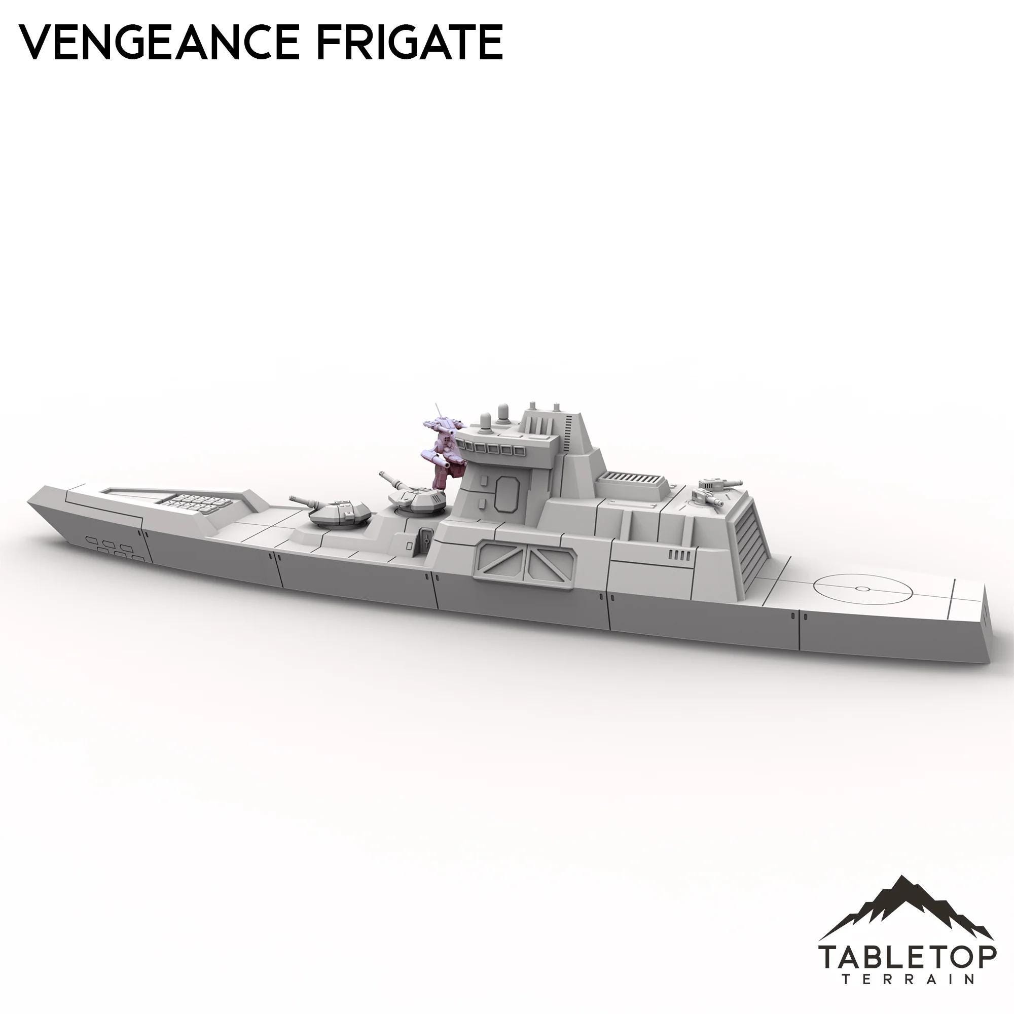 Vengeance Frigate - Hardware Studios 6mm Compatible With Small Scale ...