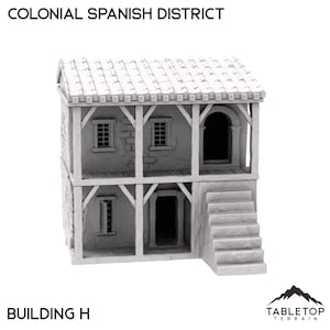 Colonial Spanish District - DND Aos Pathfinder Conquest Miniatureland ...
