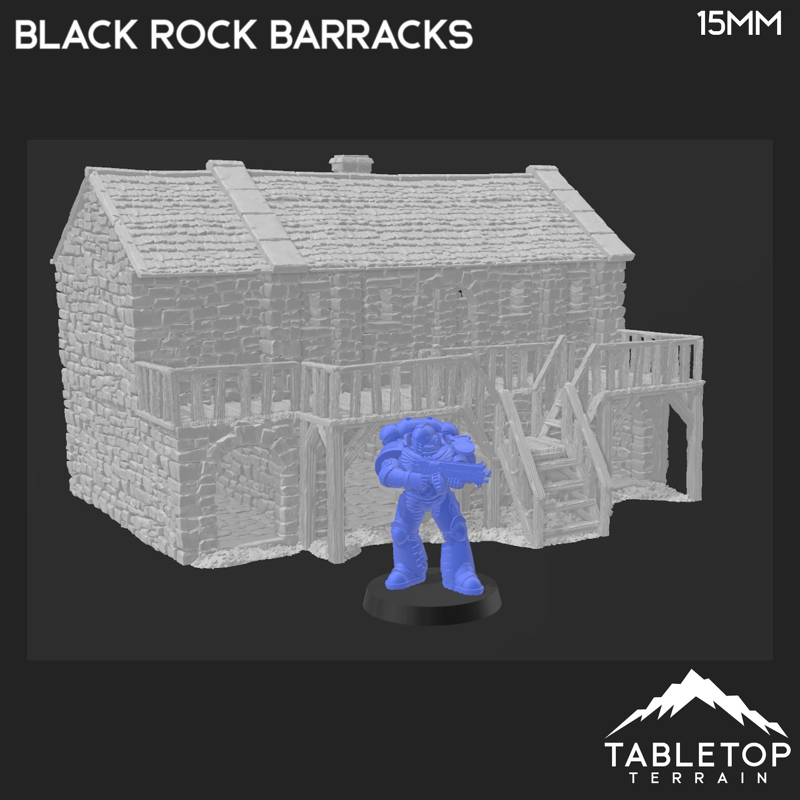 Black Rock Barracks - Country & King - Fantasy Historical Building ...
