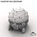 Monitor Mk2 Dropship - Hardware Studios 6mm Compatible With Small Scale ...