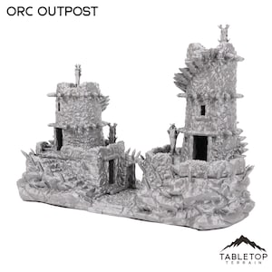 Orc Outpost - DND Aos Pathfinder Conquest Miniatureland Tabletop ...