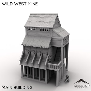 Wild West Mine - Wild West Terrain Wargaming RPG Exodus Western Rush ...