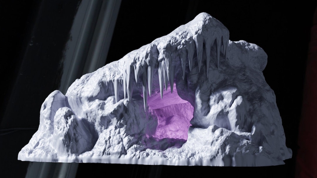 Yeti Cave - DND Aos Pathfinder Conquest Miniatureland Tabletop Terrain ...