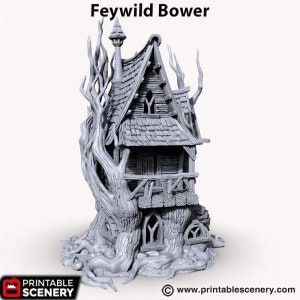 Feywild Bower - Ruined Fantasy Building - Shadowfey Fantasy Terrain DND ...