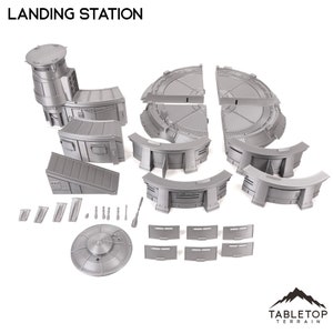 Landing Station Star Wars Legion Terrain Outer Rim War Scenery Koboh ...