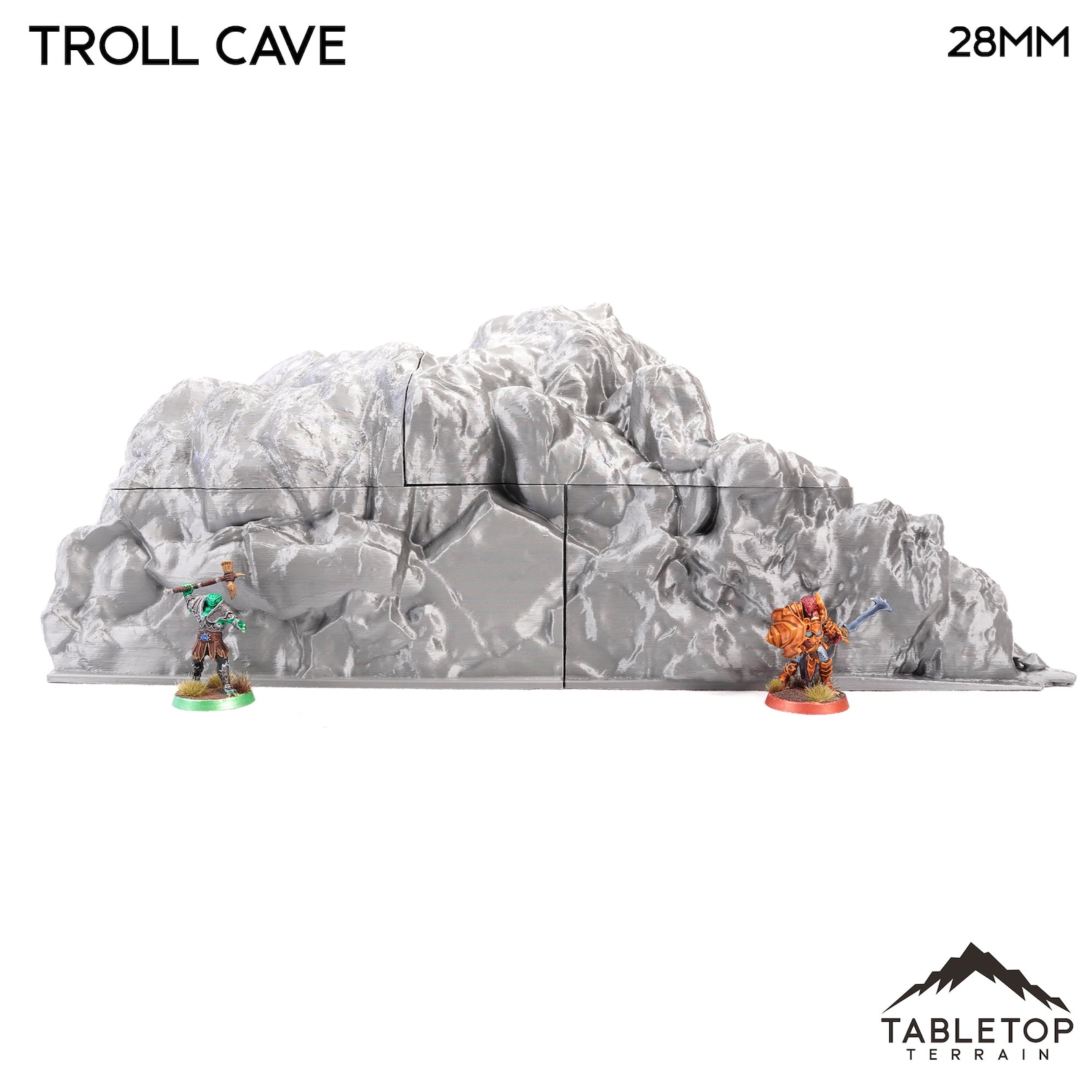Troll Cave - DND Aos Pathfinder Conquest Miniatureland Tabletop Terrain ...