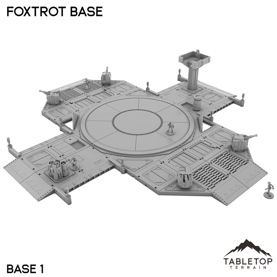 Foxtrot Base - Tabletop Terrain Outer Rim Compatible With Star Wars ...