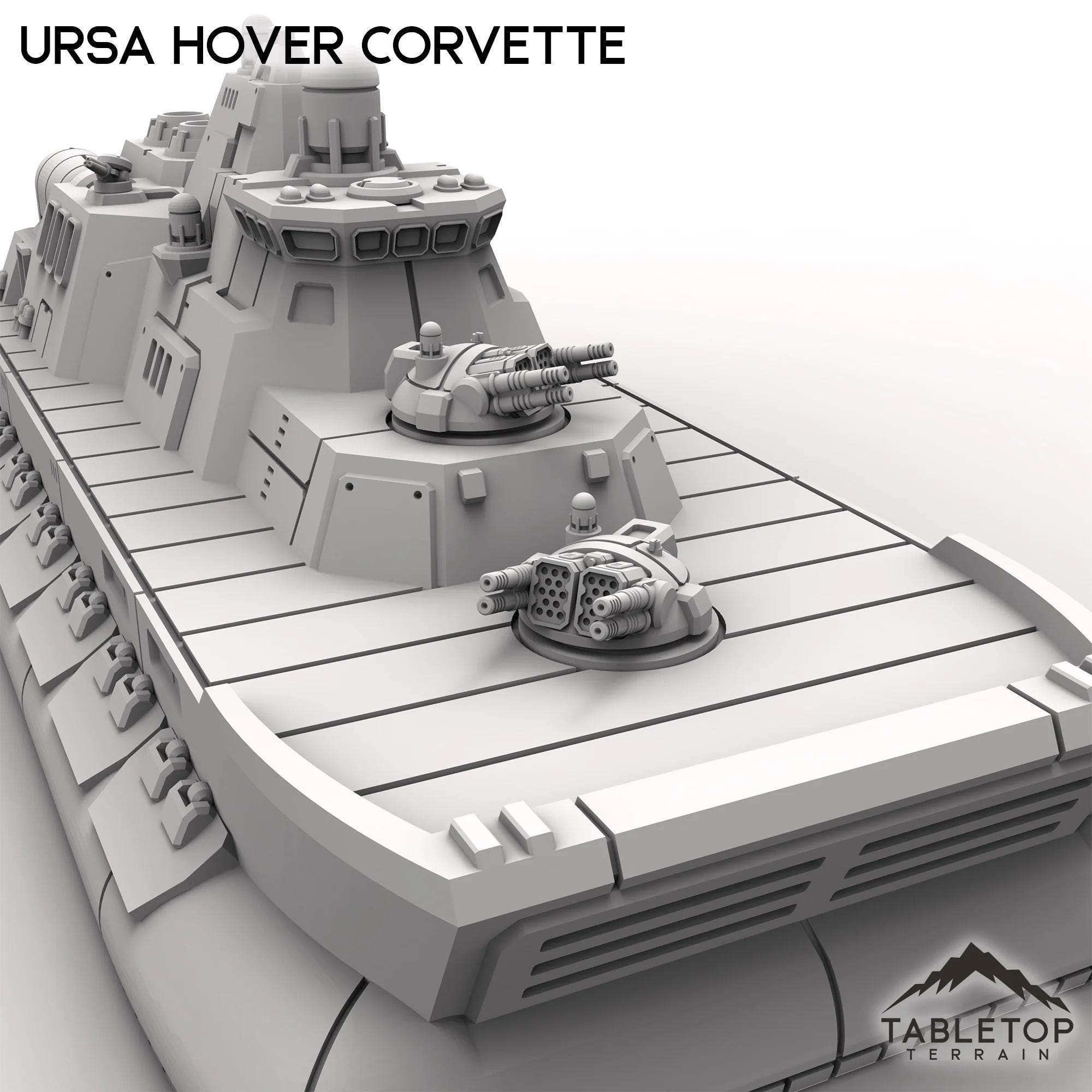 Ursa Hover Corvette - Hardware Studios 6mm Compatible With Small Scale ...