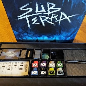 Sub Terra Board Game Insert / Organizer - Etsy