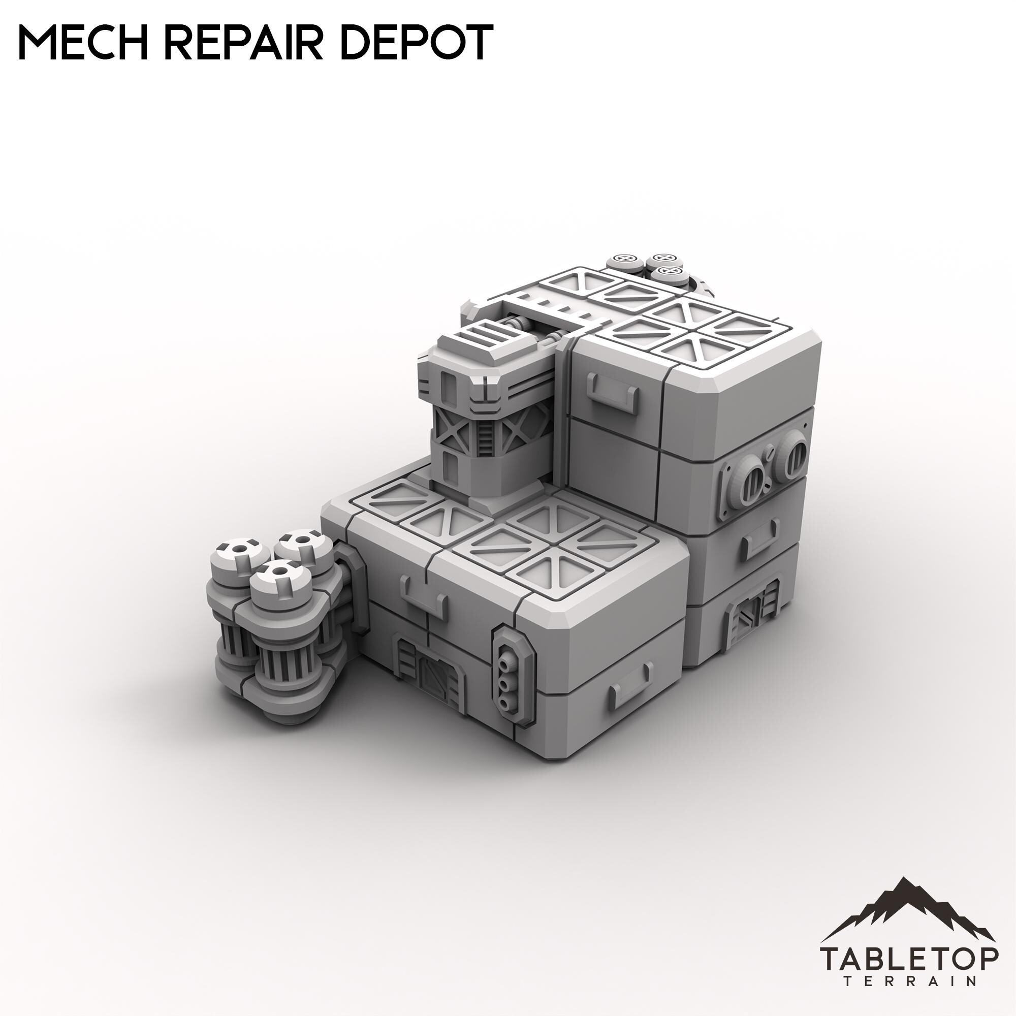 HEXTECH Mech Repair Depot - Drop Base Delta - Thunderhead Studio 6mm ...