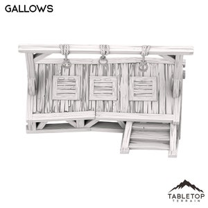 Gallows - Old Wild Western Rush - Wild West Terrain Wargaming RPG ...