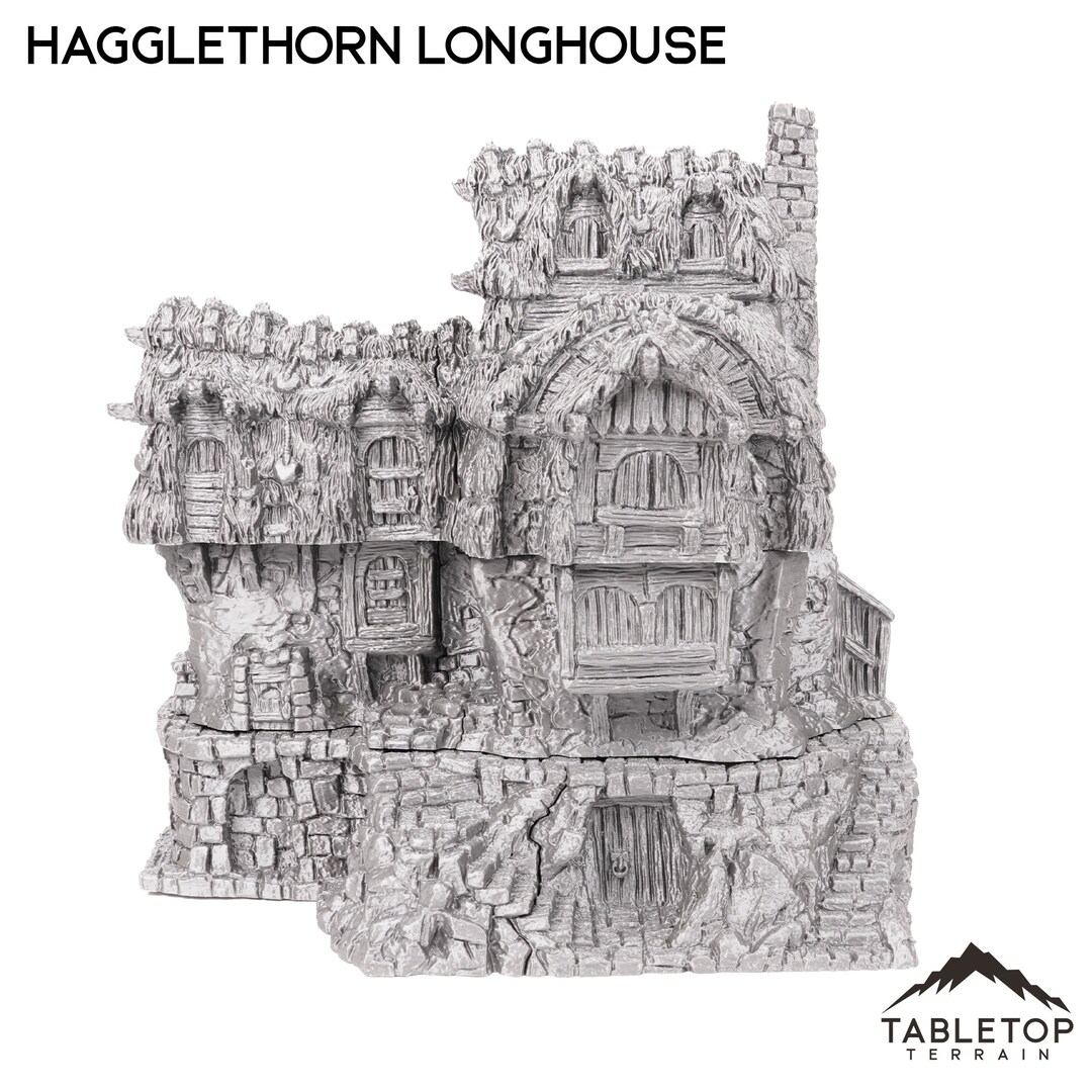 Hagglethorn Longhouse - Hagglethorn Hollow - Fantasy Building - DND Aos ...