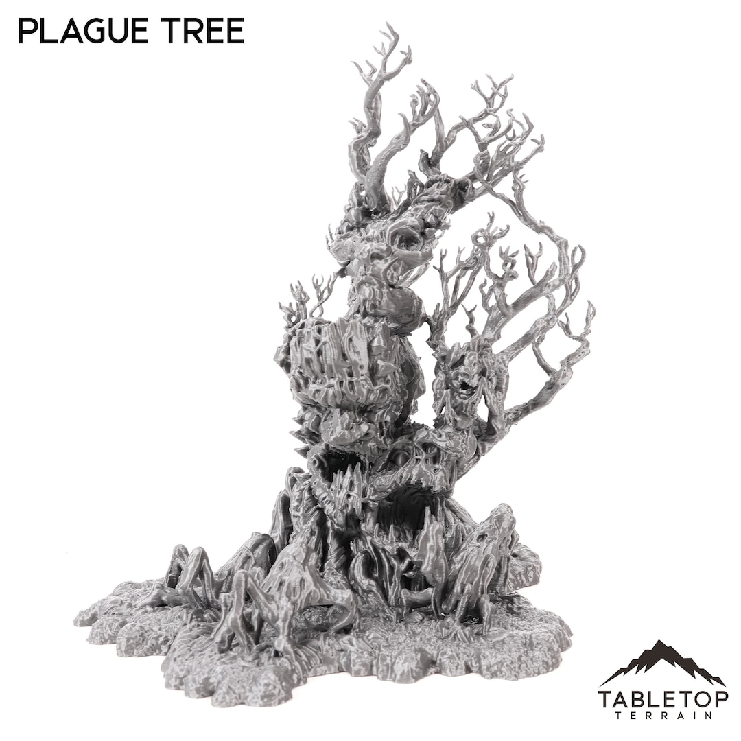 Plague Tree - the Gloaming Swamp - Fantasy Terrain DND Aos Conquest ...
