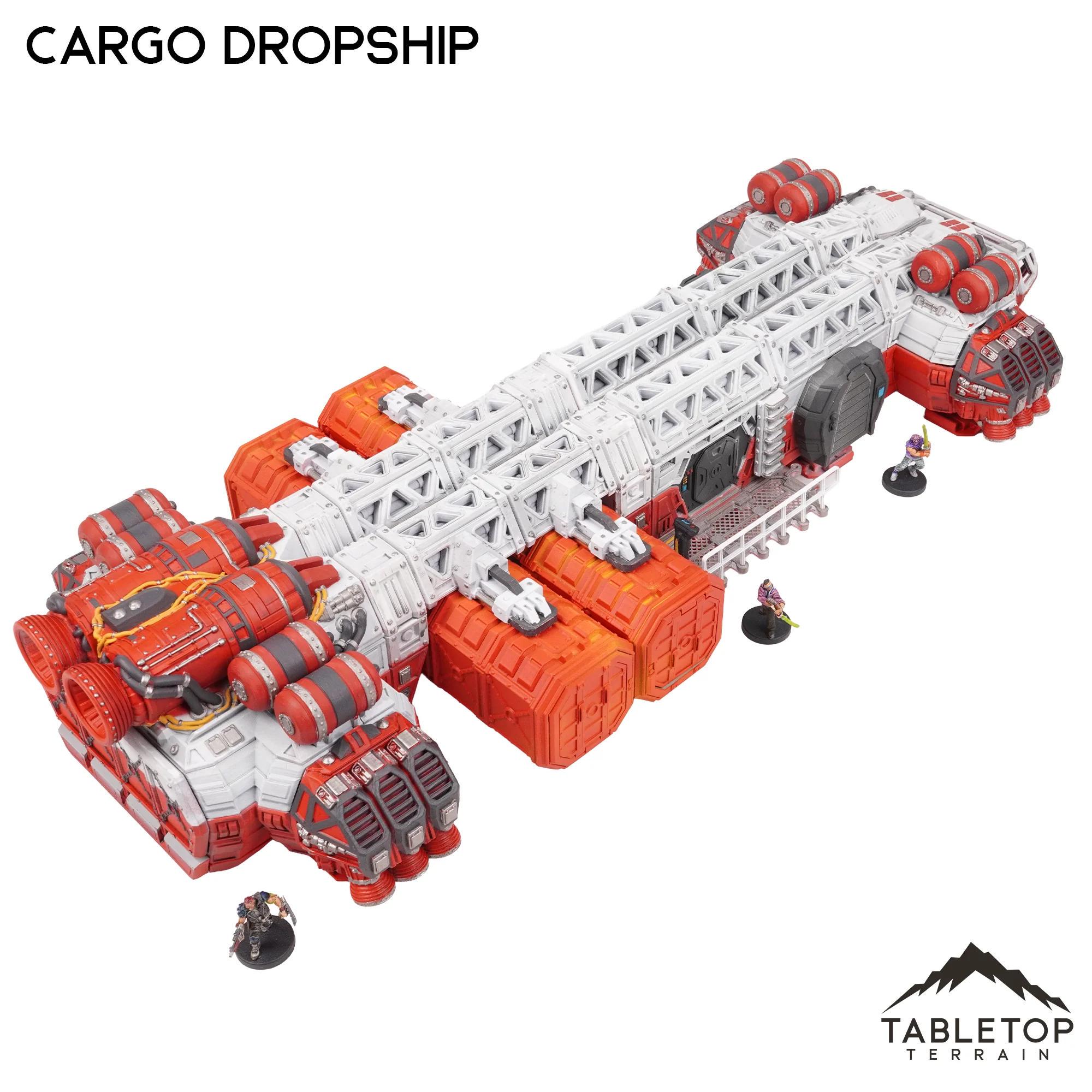 Cargo Dropship - Sci-fi Dropship Wargame RPG the Dragon's Rest - Etsy