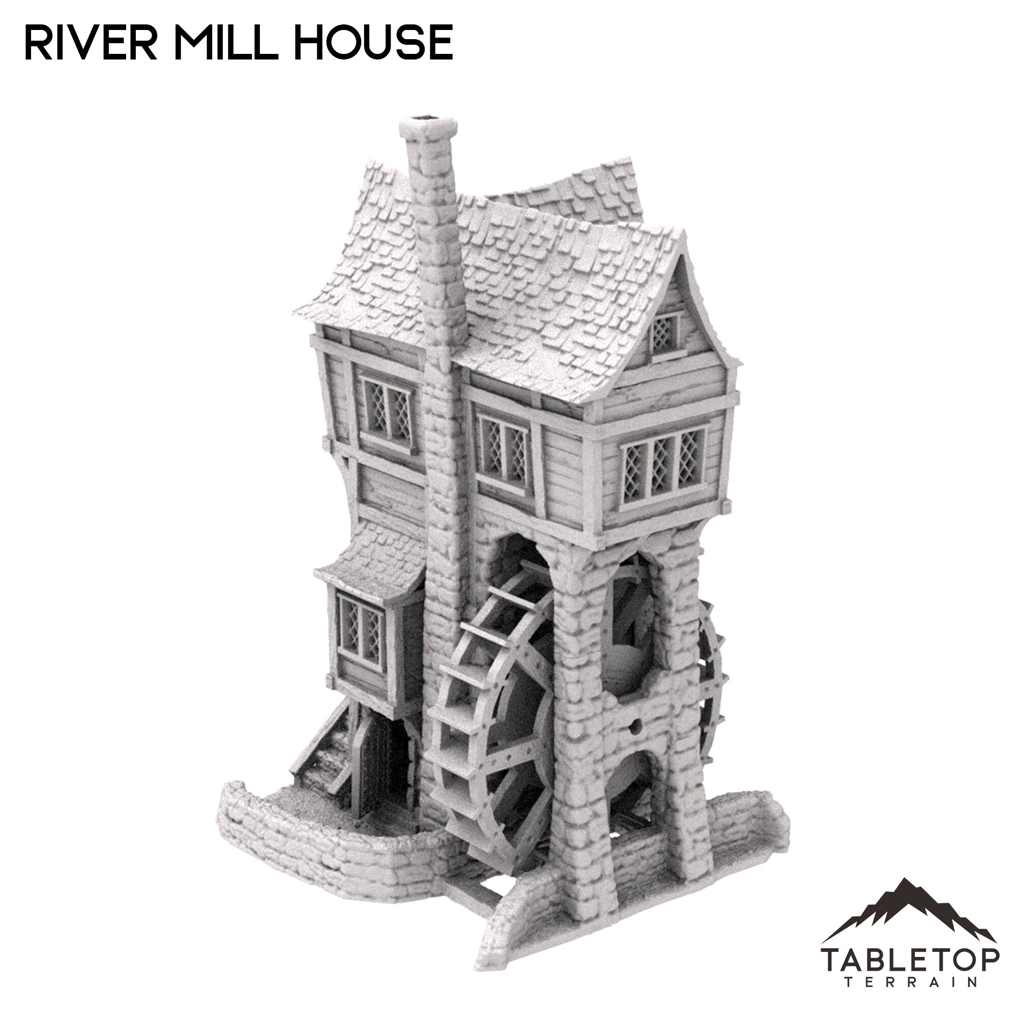 River Mill House - DND Aos Pathfinder Conquest Miniatureland Tabletop ...