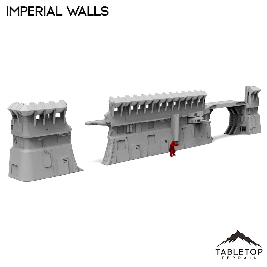 Imperial Walls - Imperial Base Builder - Tabletop Terrain Outer Rim ...