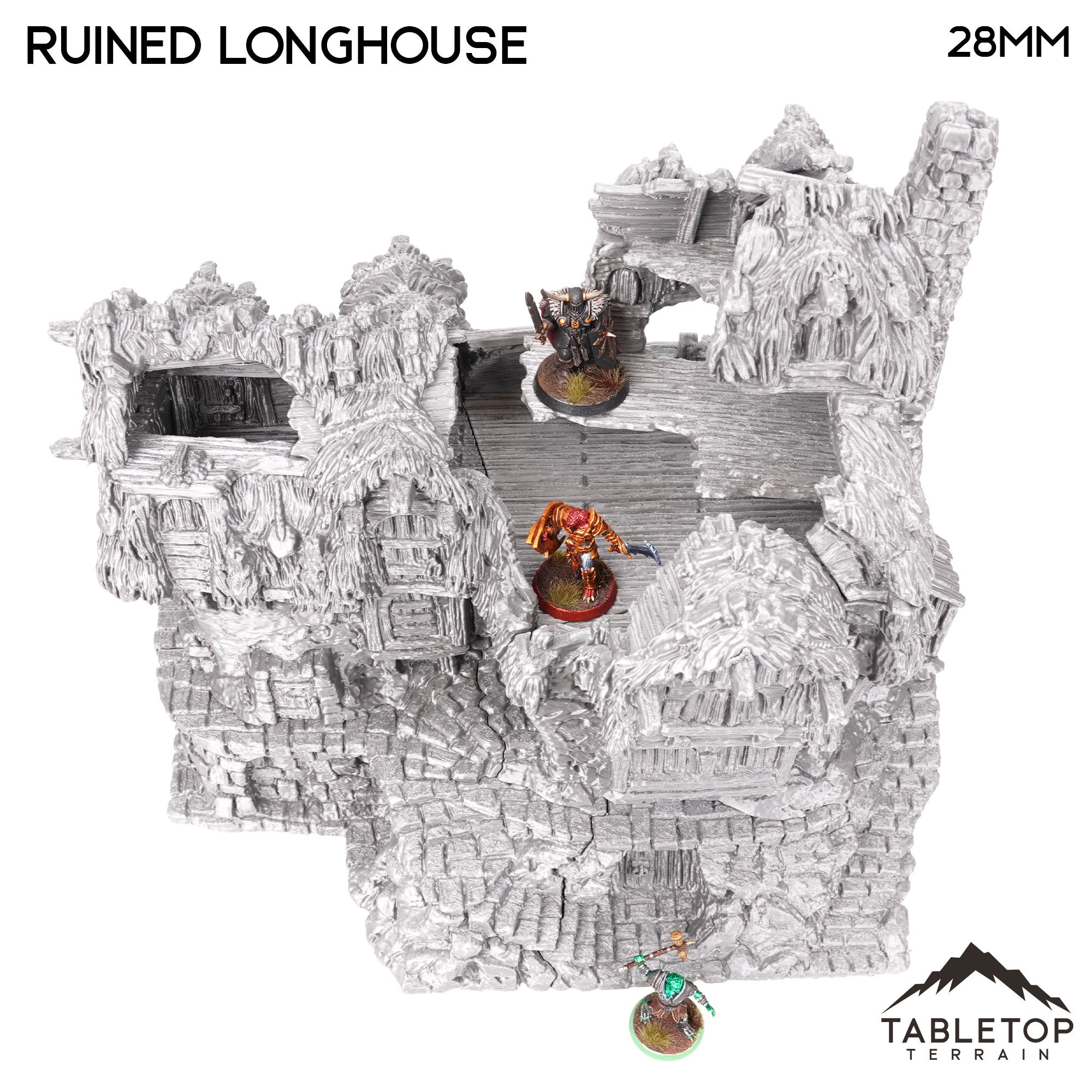 Ruined Longhouse - Hagglethorn Hollow - Fantasy Ruins - DND Aos ...