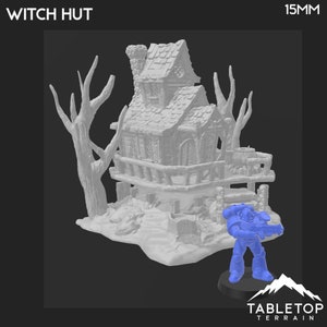 Witch Hut - DND Aos Pathfinder Conquest Miniatureland Tabletop Terrain ...