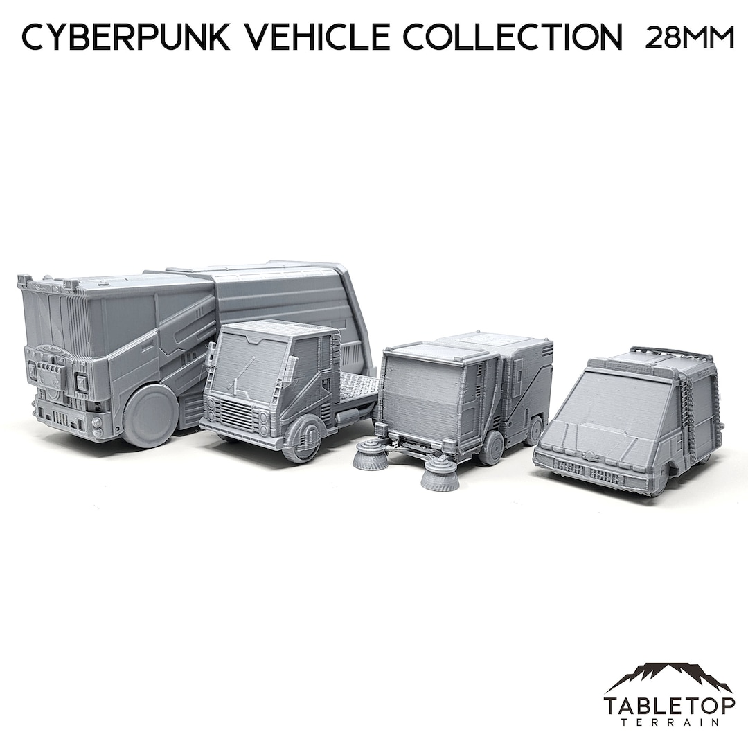 Cyberpunk Vehicle Collection - Futuristic Compatible With Infinity ...