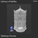 Library of Ithillia Elven Building Fantasy Terrain DND Aos Conquest ...