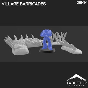Village Barricades - DND Aos Pathfinder Conquest Miniatureland Tabletop ...