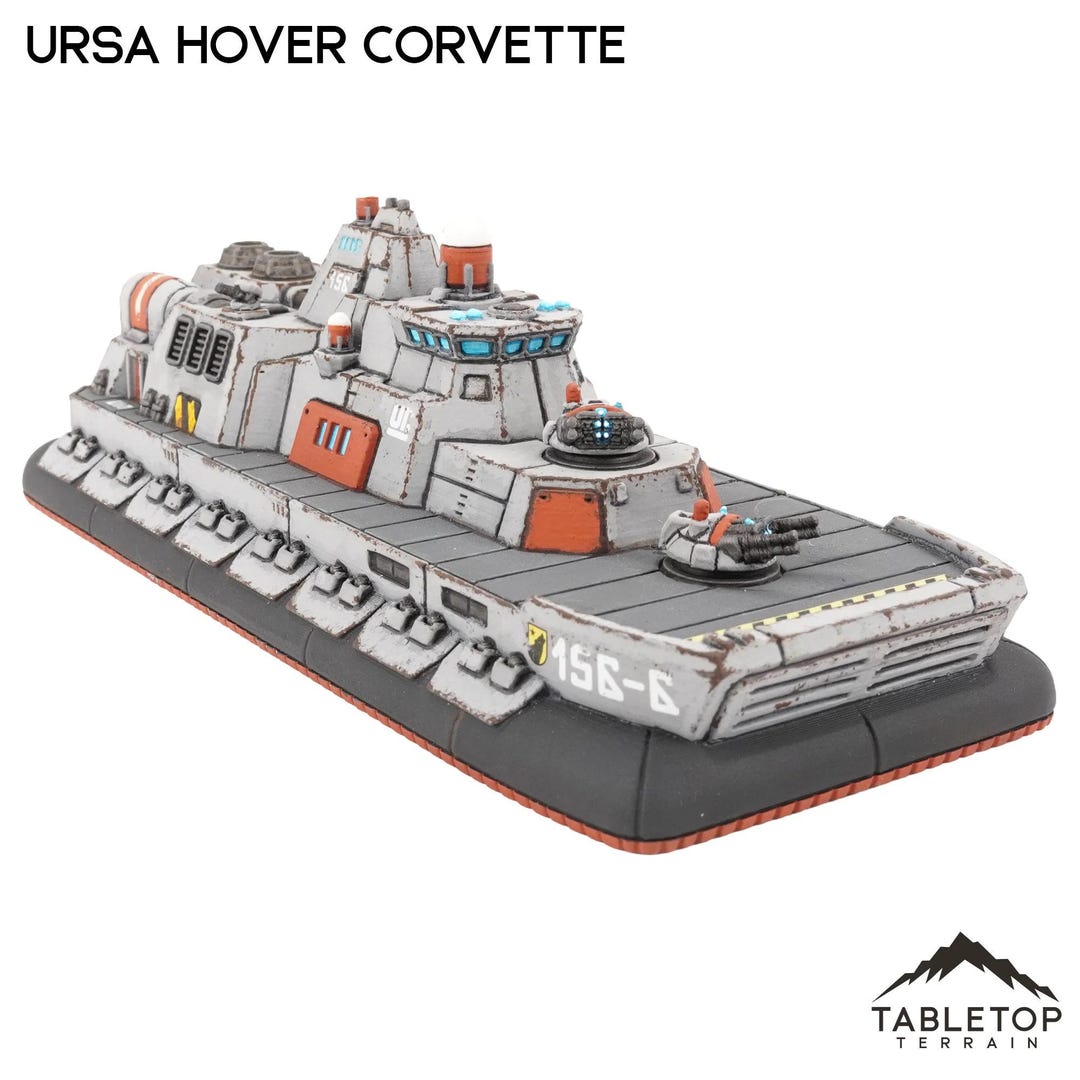 Ursa Hover Corvette - Hardware Studios 6mm Compatible With Small Scale ...