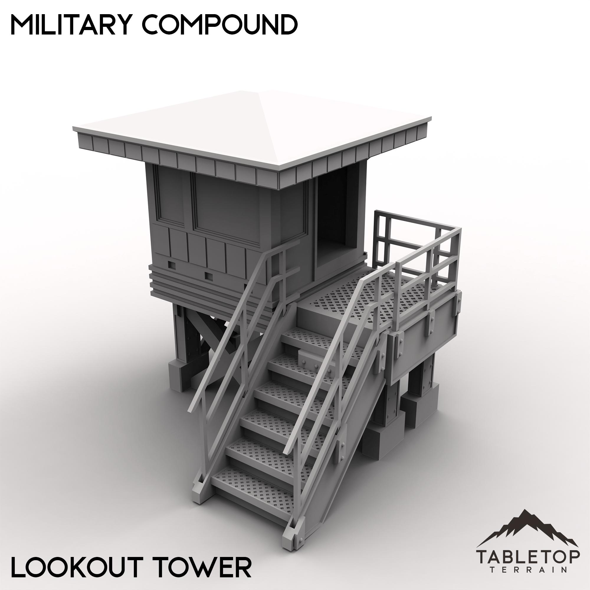 Military Compound - Urban Modern Comic Book Super Hero Marvel Crisis ...