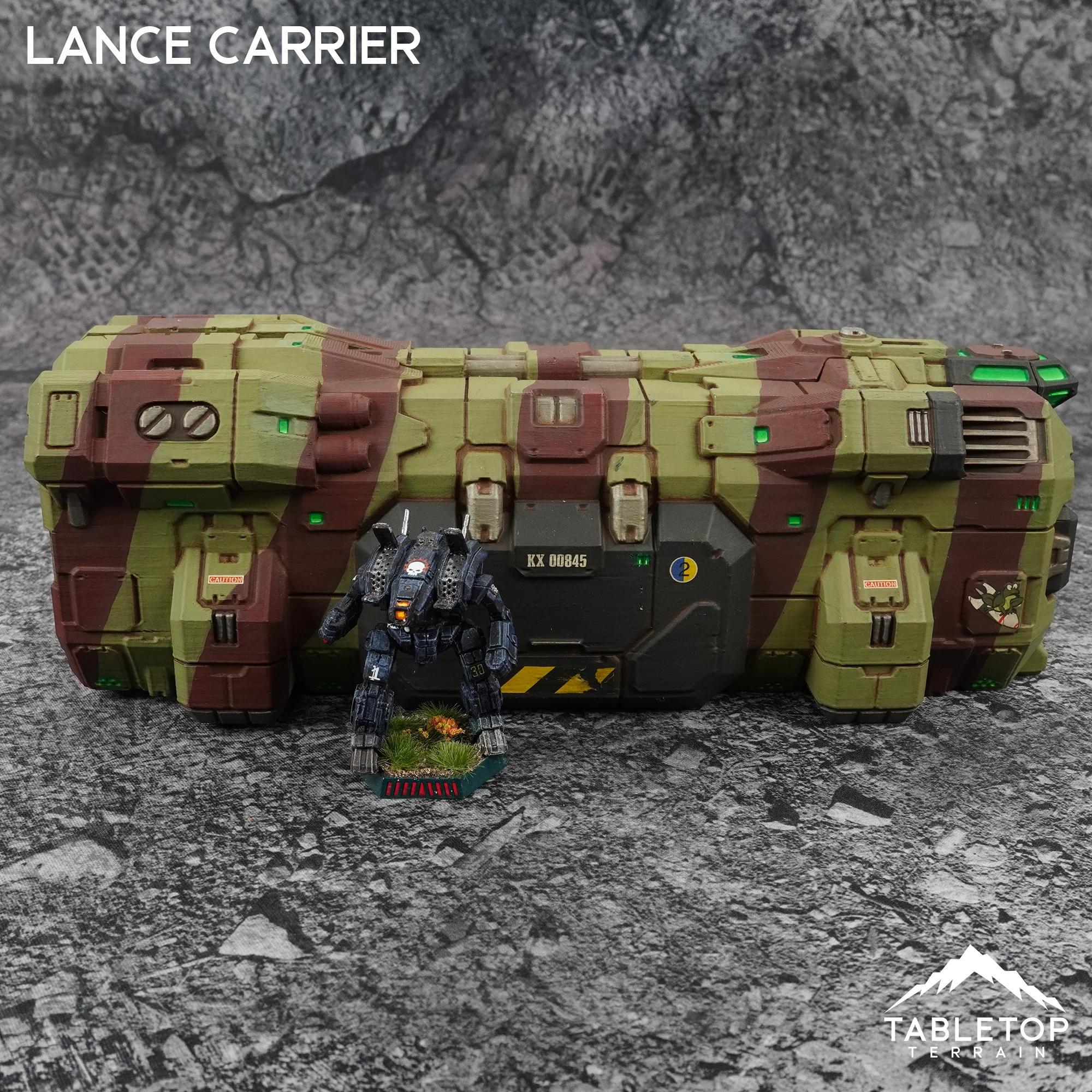 Lance Carriers - Hardware Studios 6mm Compatible With Small Scale Mech ...