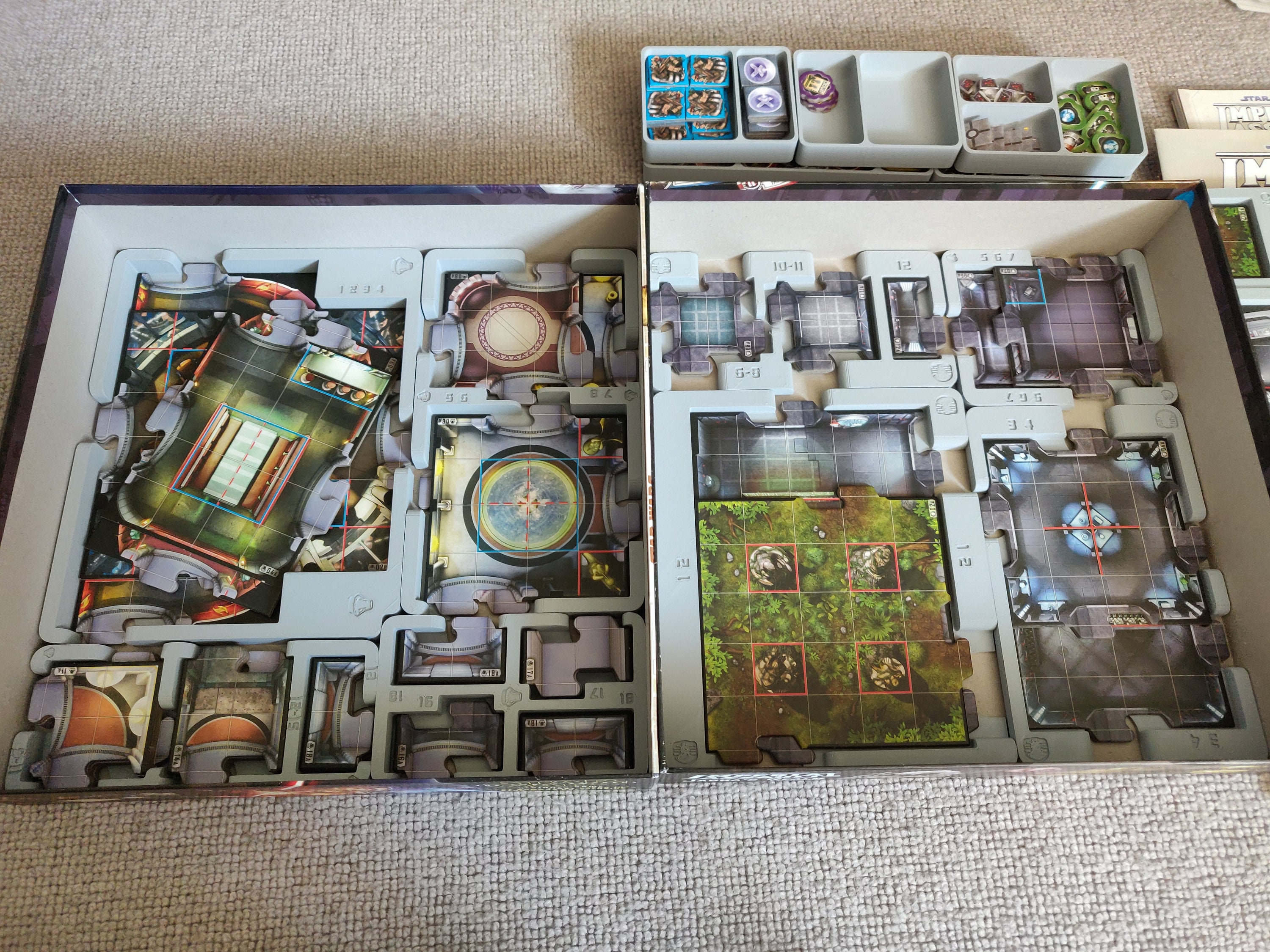 Star Wars Imperial Assault Map Tile Board Game Insert / Organizer - Etsy