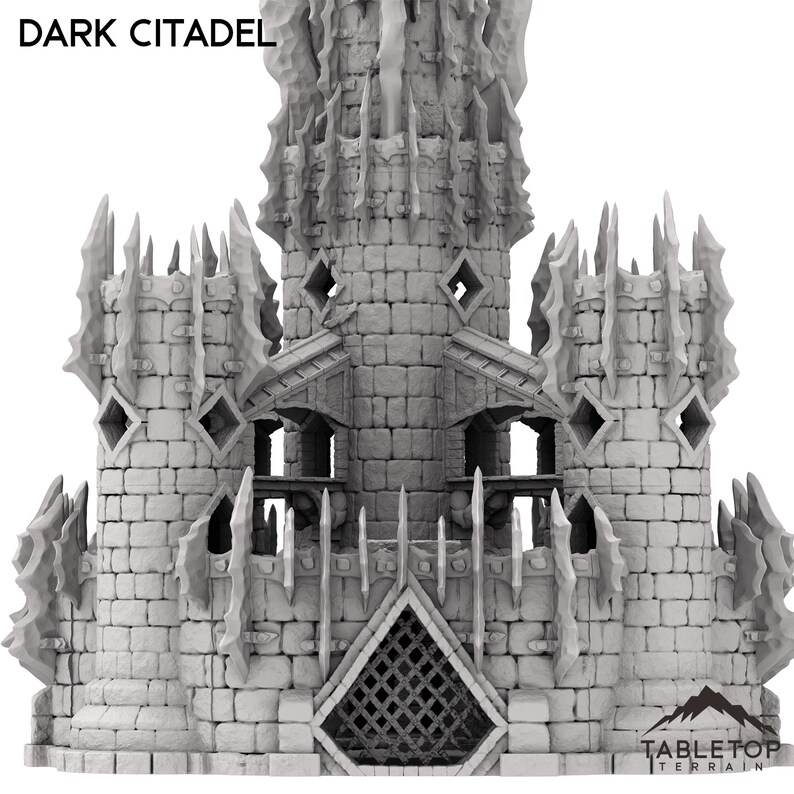 Dark Citadel - Kingdom of Azragor - Tabletop Terrain High Fantasy DND ...