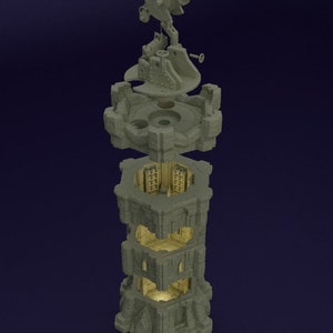 Dwarf Bombard Tower - DND Aos Pathfinder Conquest Miniatureland ...