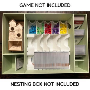 Wingspan Nesting Box Board Game Insert / Organizer - Etsy