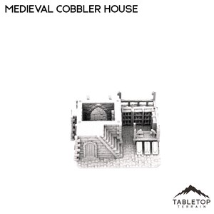 Medieval Cobbler House - DND Aos Pathfinder Conquest Miniatureland ...