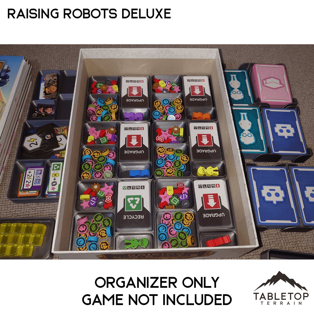 Raising Robots Deluxe Board Game Insert / Organizer - Etsy