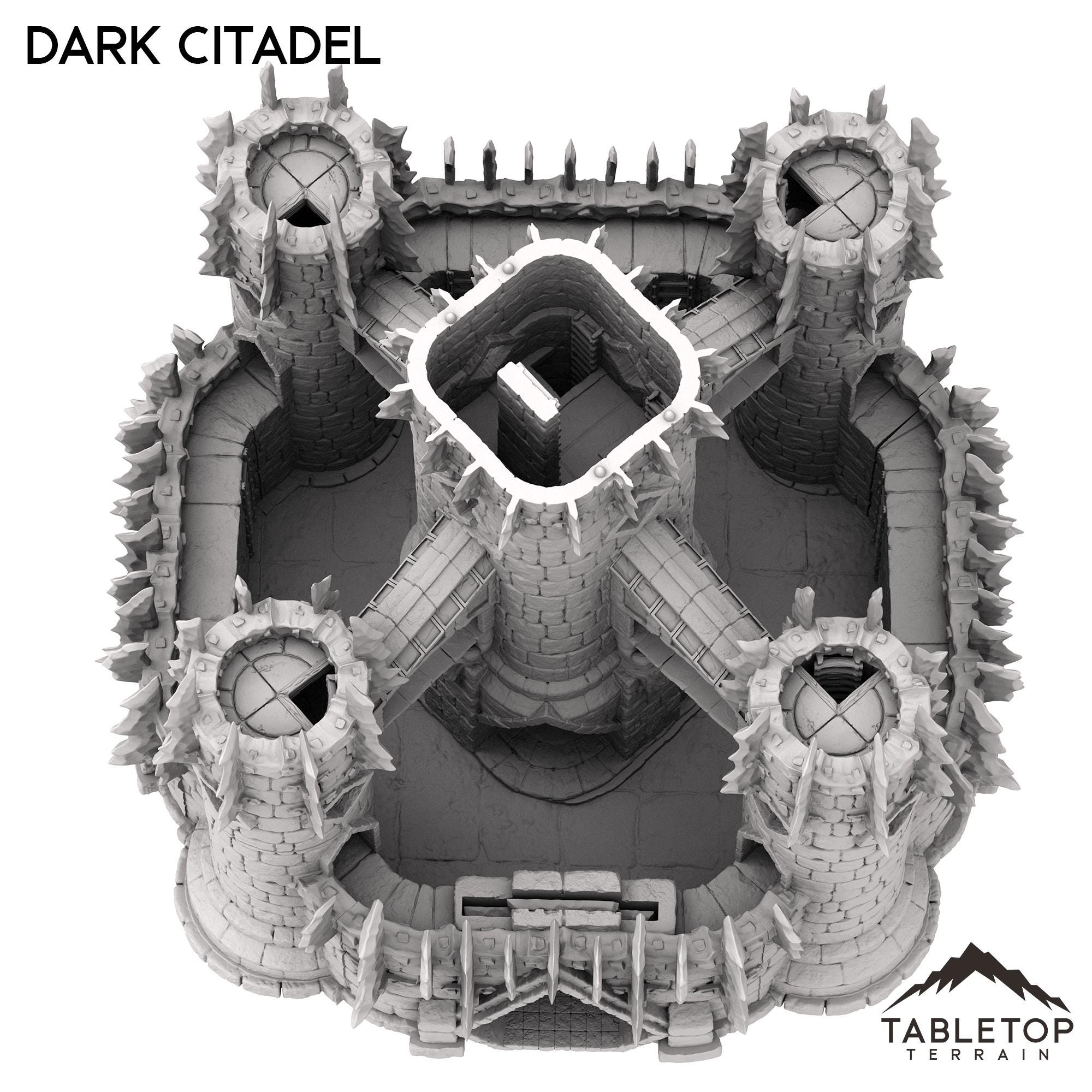 Dark Citadel - Kingdom of Azragor - Tabletop Terrain High Fantasy DND ...