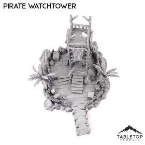 Pirate Watchtower - DND Aos Pathfinder Conquest Miniatureland Tabletop ...