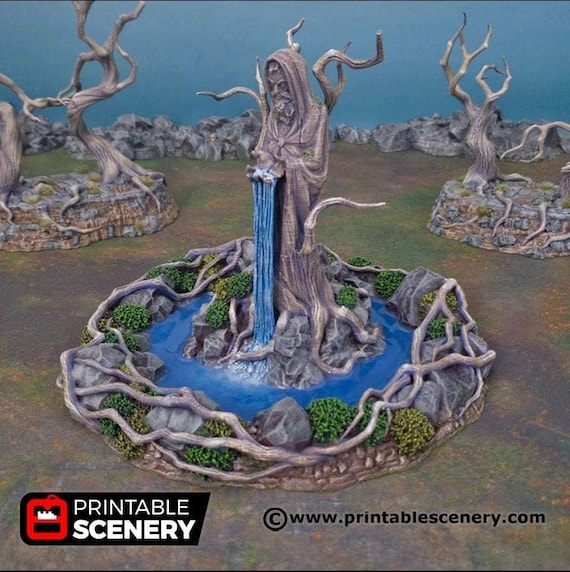 Feywood Shrine Fantasy Scatter Terrain - Etsy