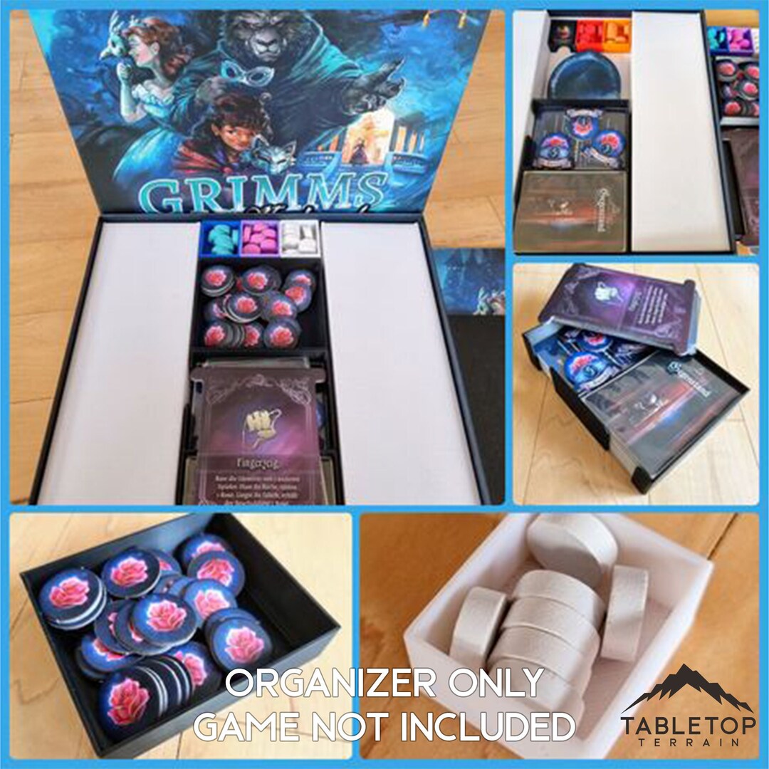 The Grimm Masquerade Board Game Insert / Organizer - Etsy