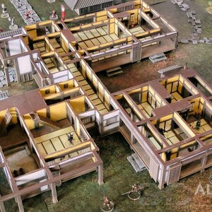 Samurai Lord's House - Test of Honor Bushido Tabletop Terrain 28mm 32mm ...