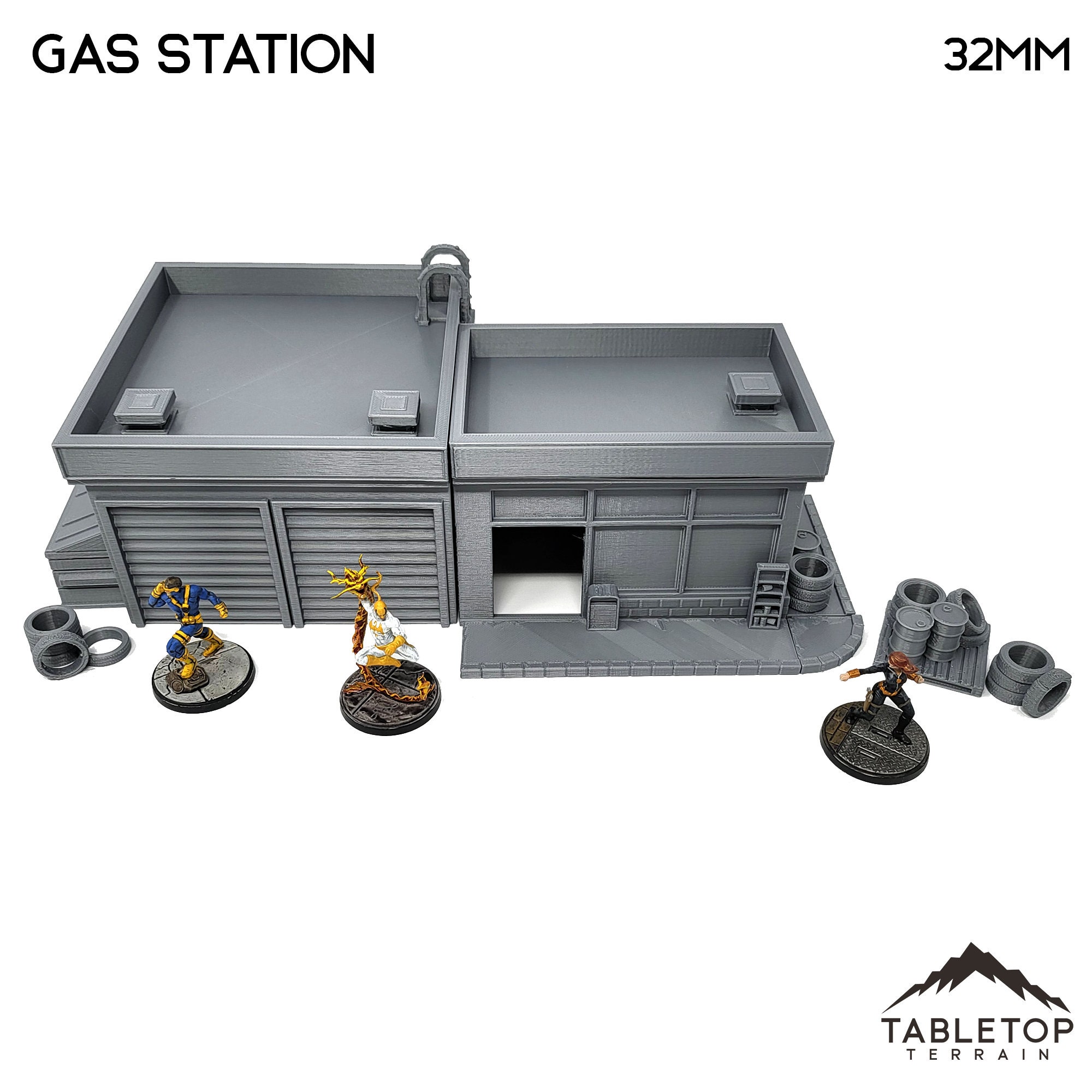 Gas Station Marvel Crisis Protocol Building MCP Urban - Etsy