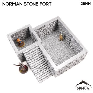 Norman Stone Fort - Country & King - Fantasy Historical Building - WWII ...