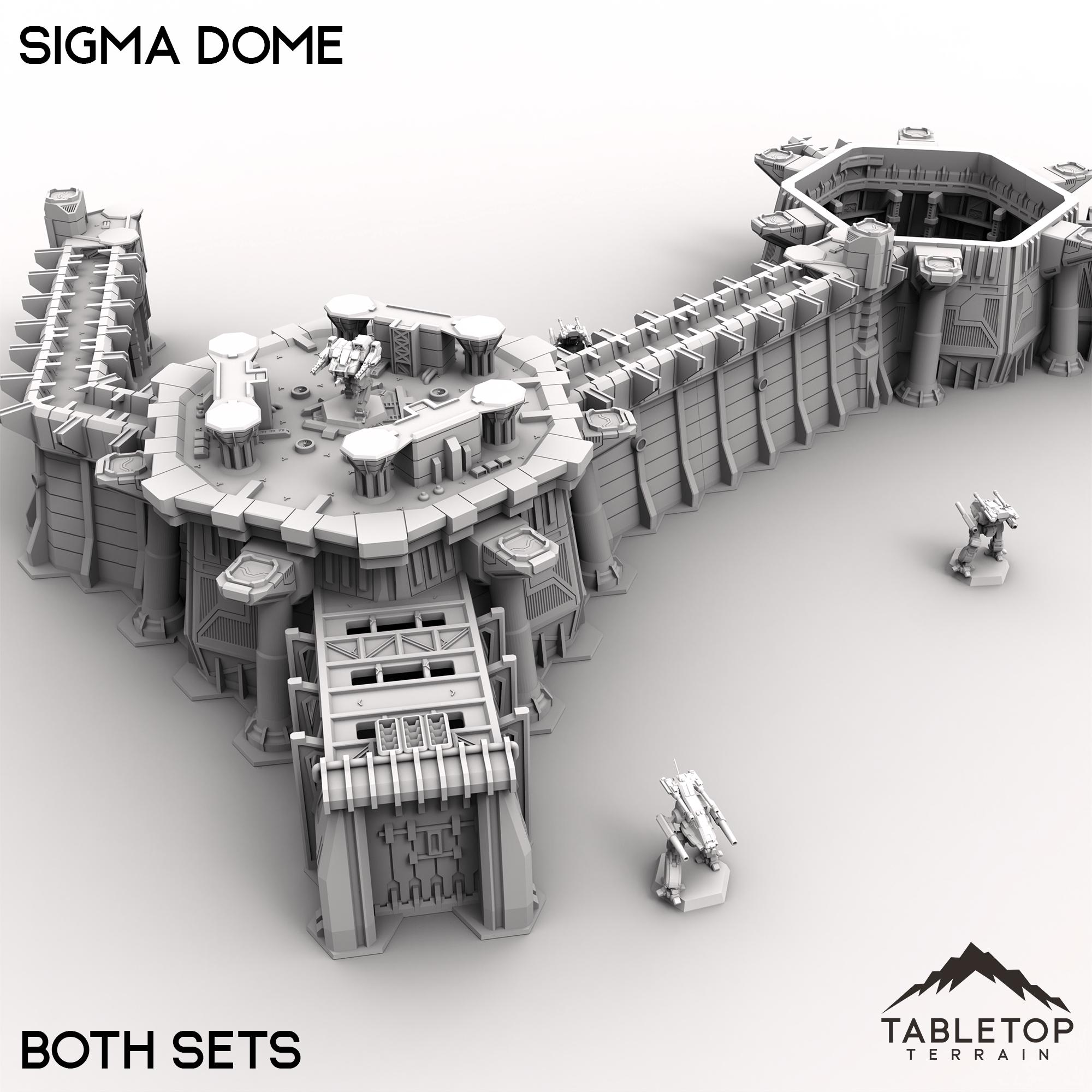 HEXTECH Sigma Dome Trinity City - 6mm - Thunderhead Studio 6mm ...