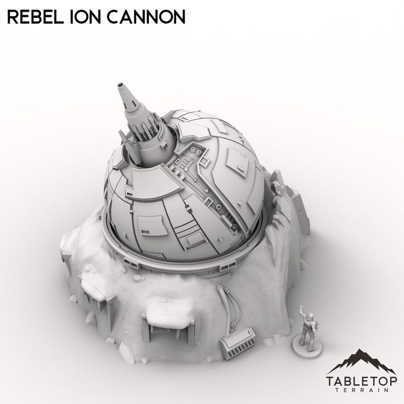 Rebel Ion Cannon - Tabletop Terrain Outer Rim Compatible With Star Wars ...