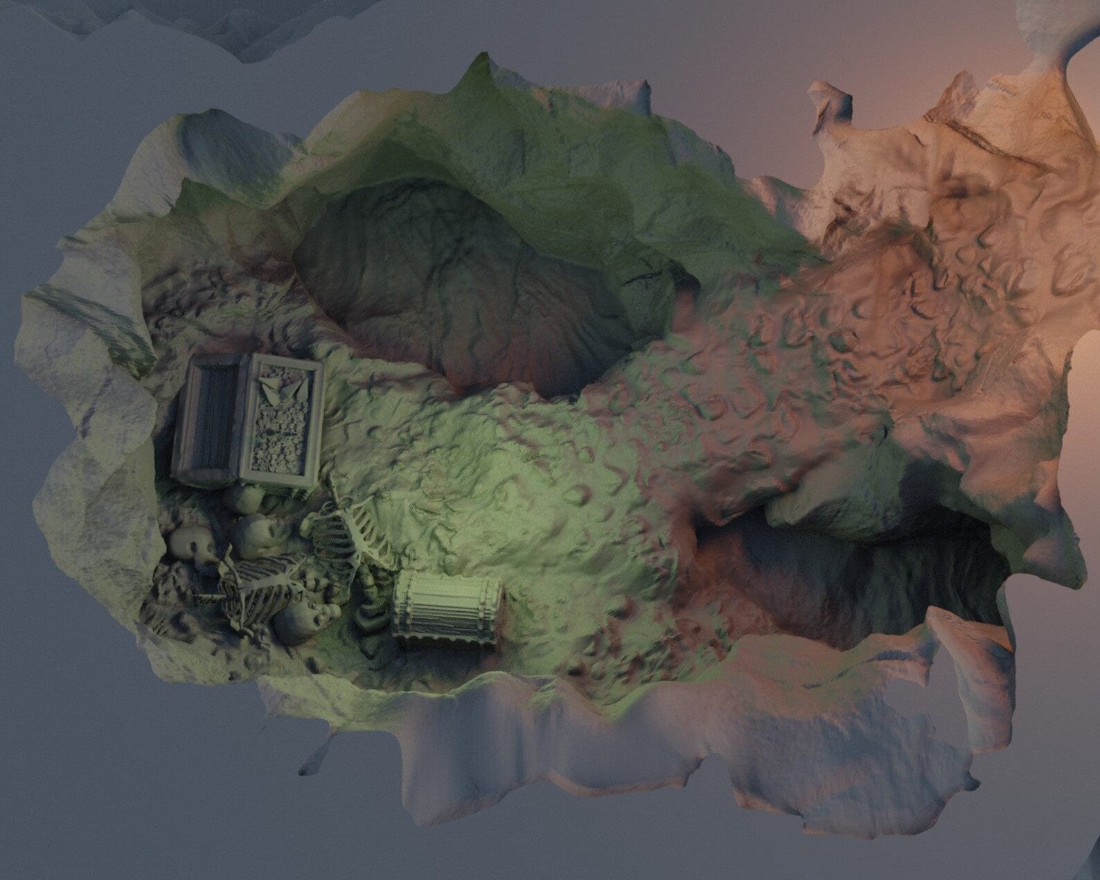 Troll Cave DND Aos Pathfinder Conquest Miniatureland - Etsy
