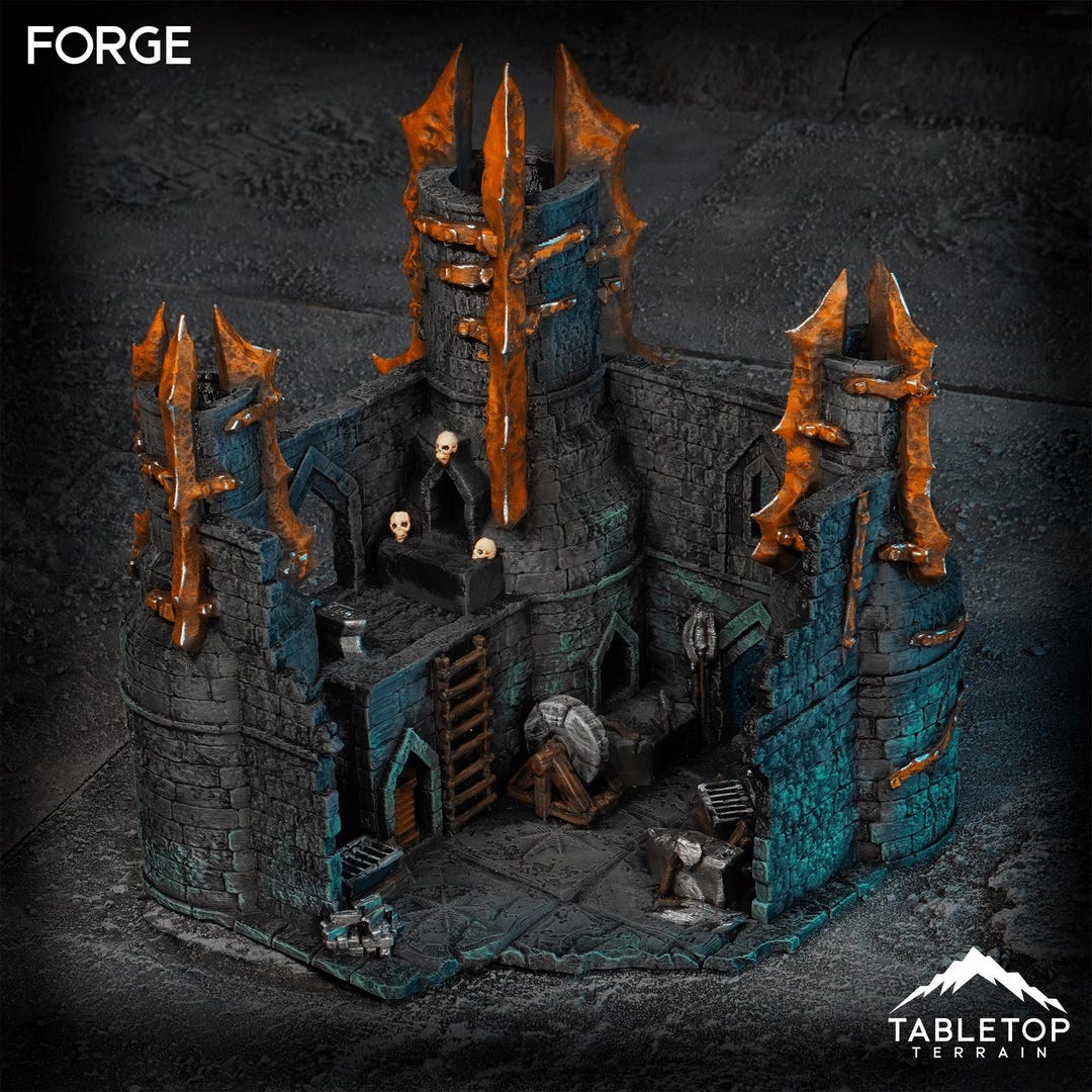 Forge - Kingdom of Azragor - Tabletop Terrain High Fantasy DND 25mm ...