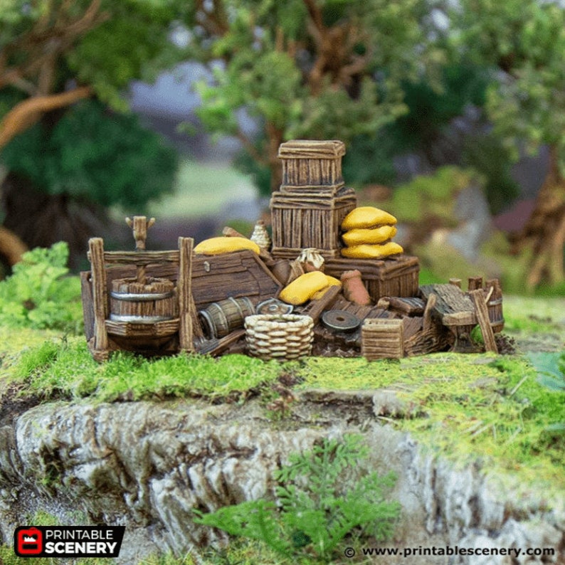 Barricades - Hagglethorn Hollow - Scatter Terrain - DND Aos Pathfinder ...