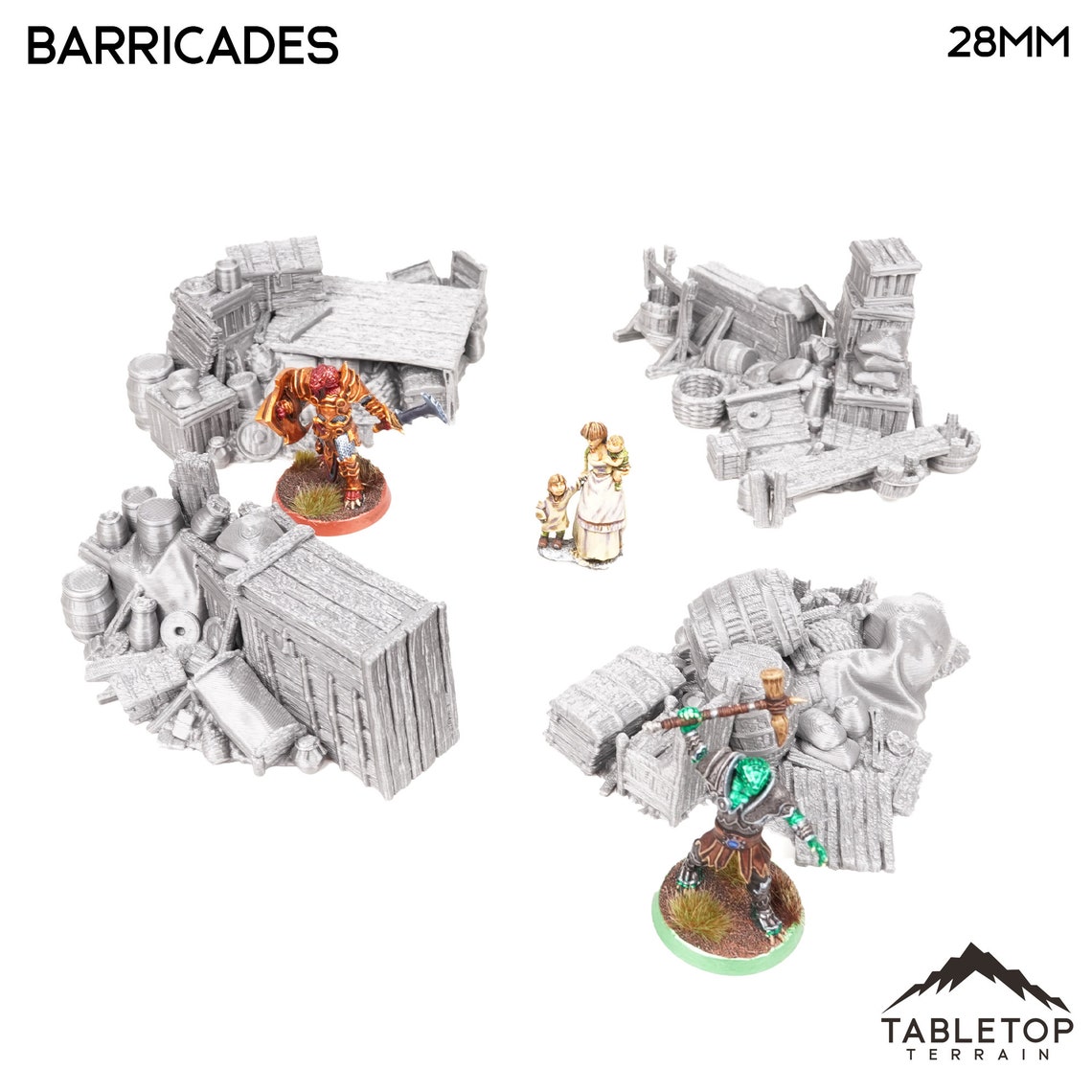 Barricades - Hagglethorn Hollow - Scatter Terrain - DND Aos Pathfinder ...