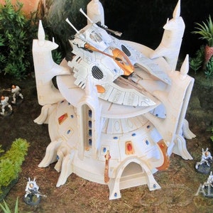 Eldari Exodite Hut Space Elves Terrain Tabletop Terrain Grimdark ...