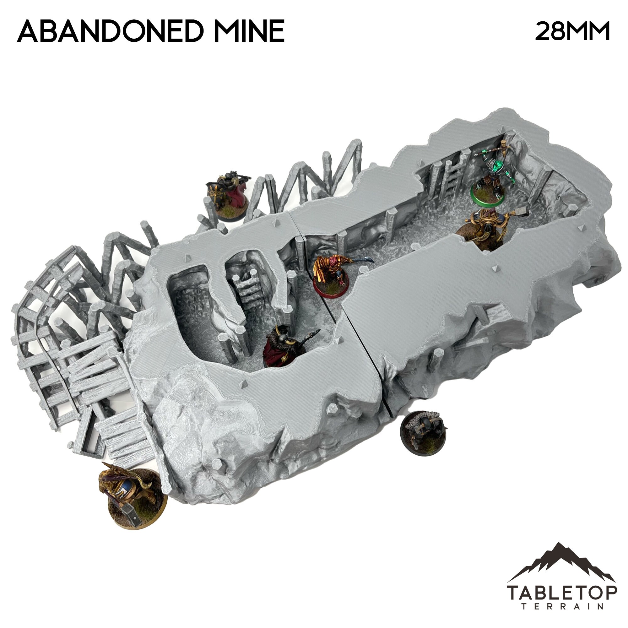 Abandoned Mine - DND Aos Pathfinder Conquest Miniatureland Tabletop ...