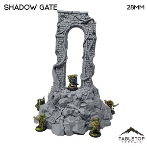Shadow Gate Fantasy Scatter Terrain Shadowfey Fantasy Terrain DND Aos ...